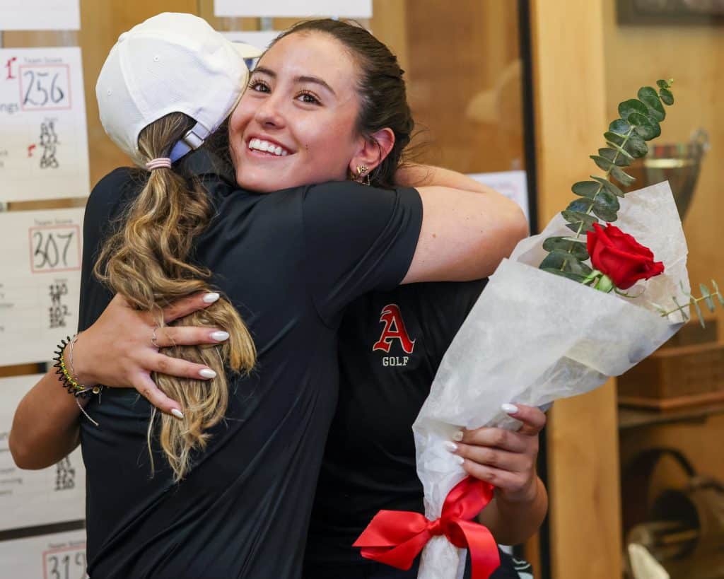 AHS girls golf finishes second at home tourney with regionals, state ...